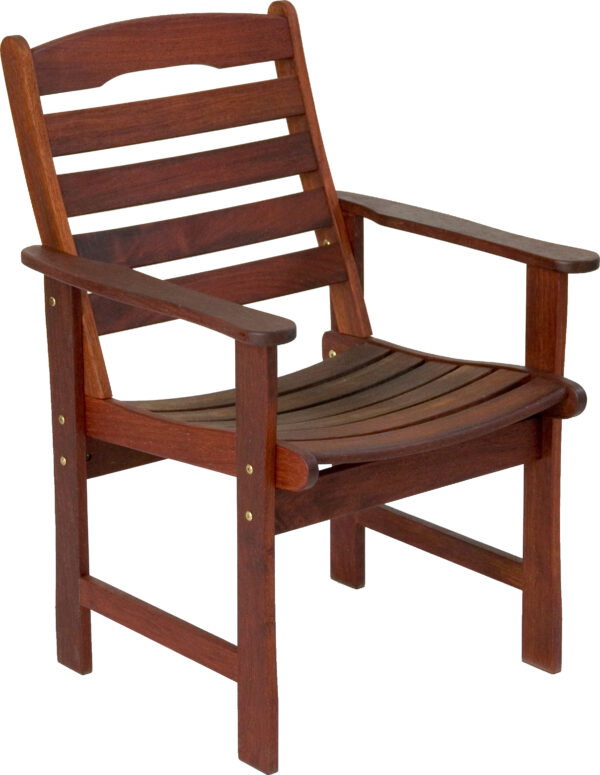 KWILA TEXT SLING SQUATTERS CHAIR BLACK - Outdoor Living