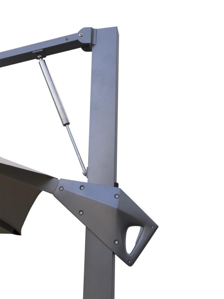 SALE! ECLIPSE 3.5m TAUPE CANTILEVER UMBRELLA with WATER BASE - Outdoor ...