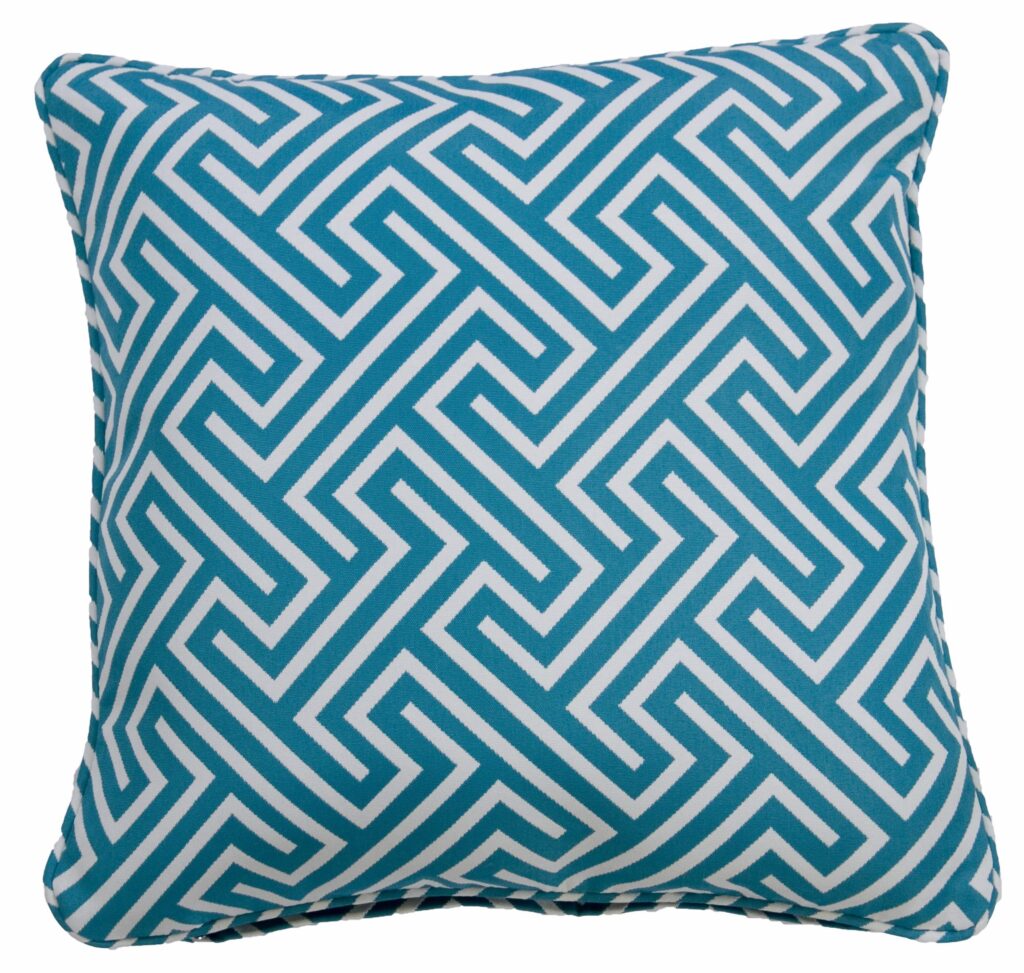 LARGE THROW CUSHION - NEGRILL AQUA - Outdoor Living