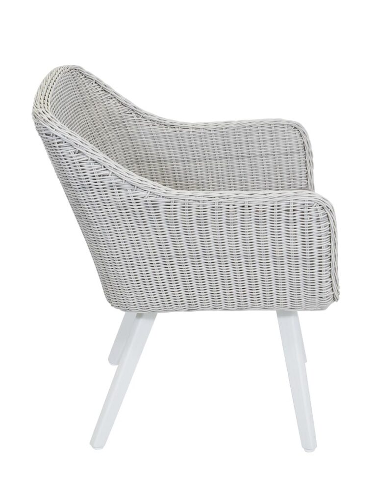 LAGOON DINING CHAIR SALT - Outdoor Living