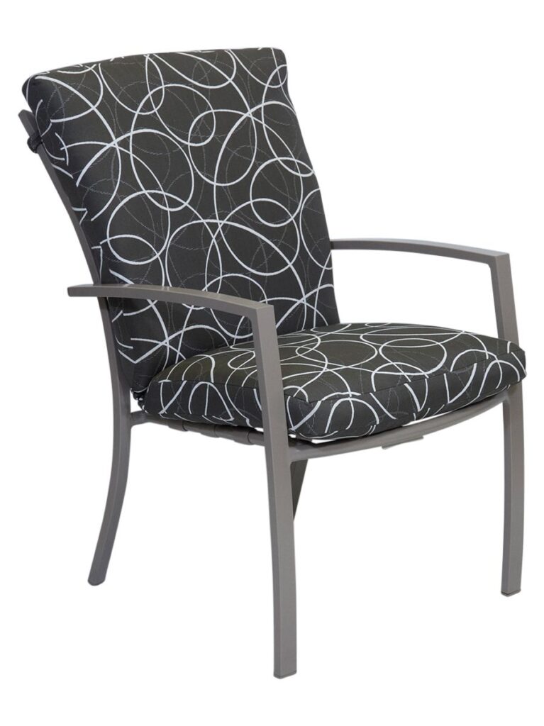 MALIBU CUSHION DINING CHAIR STRATA/GREY TUDOR - Outdoor Living